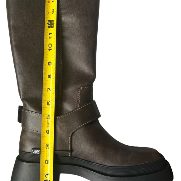 Zara | Shoes | Zara Buckled Flat Lug Sole Boots | Poshmark